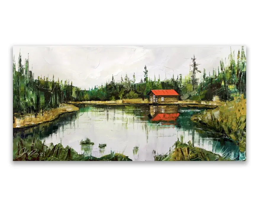 The chalet – Jean-Simon Bégin - Photographe Animalier et Artiste Peintre